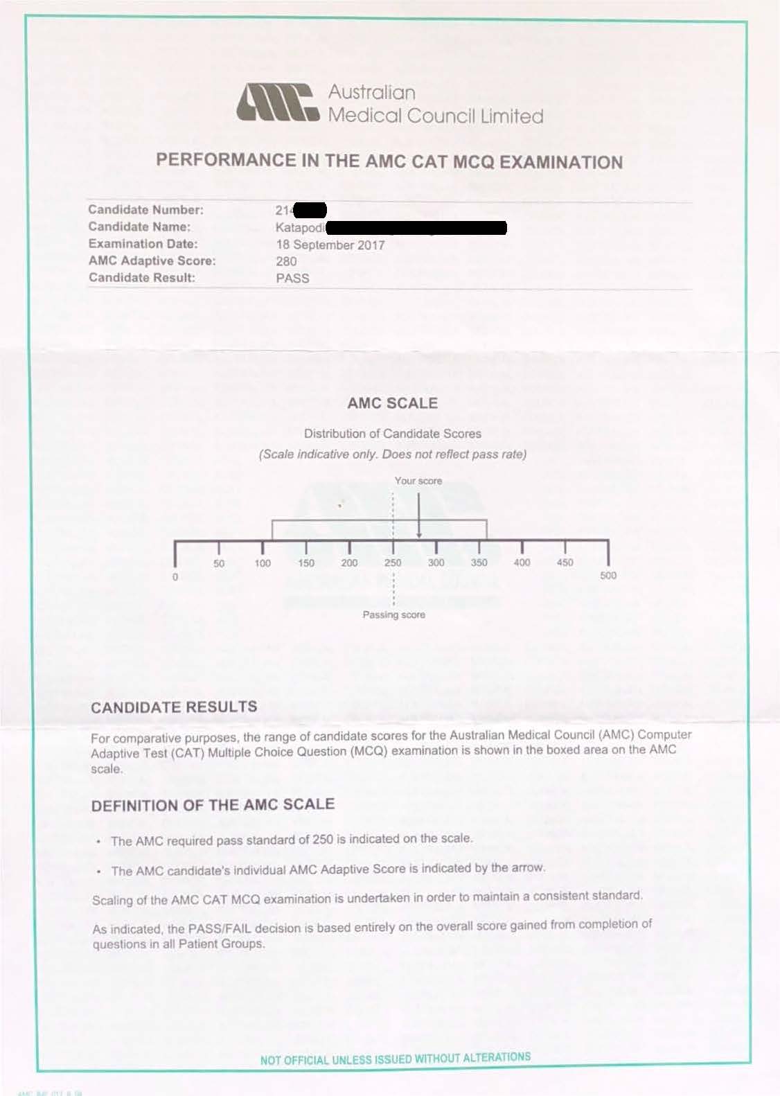 AMC CAT Question Preparation Practice Exam | CanadaQBank