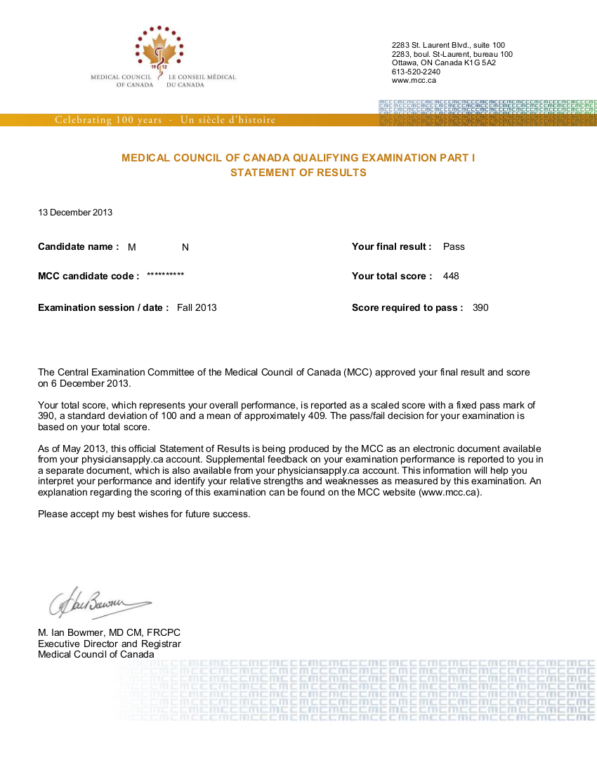 QBank for the MCCQE Part 1 of Canada | CanadaQBank
